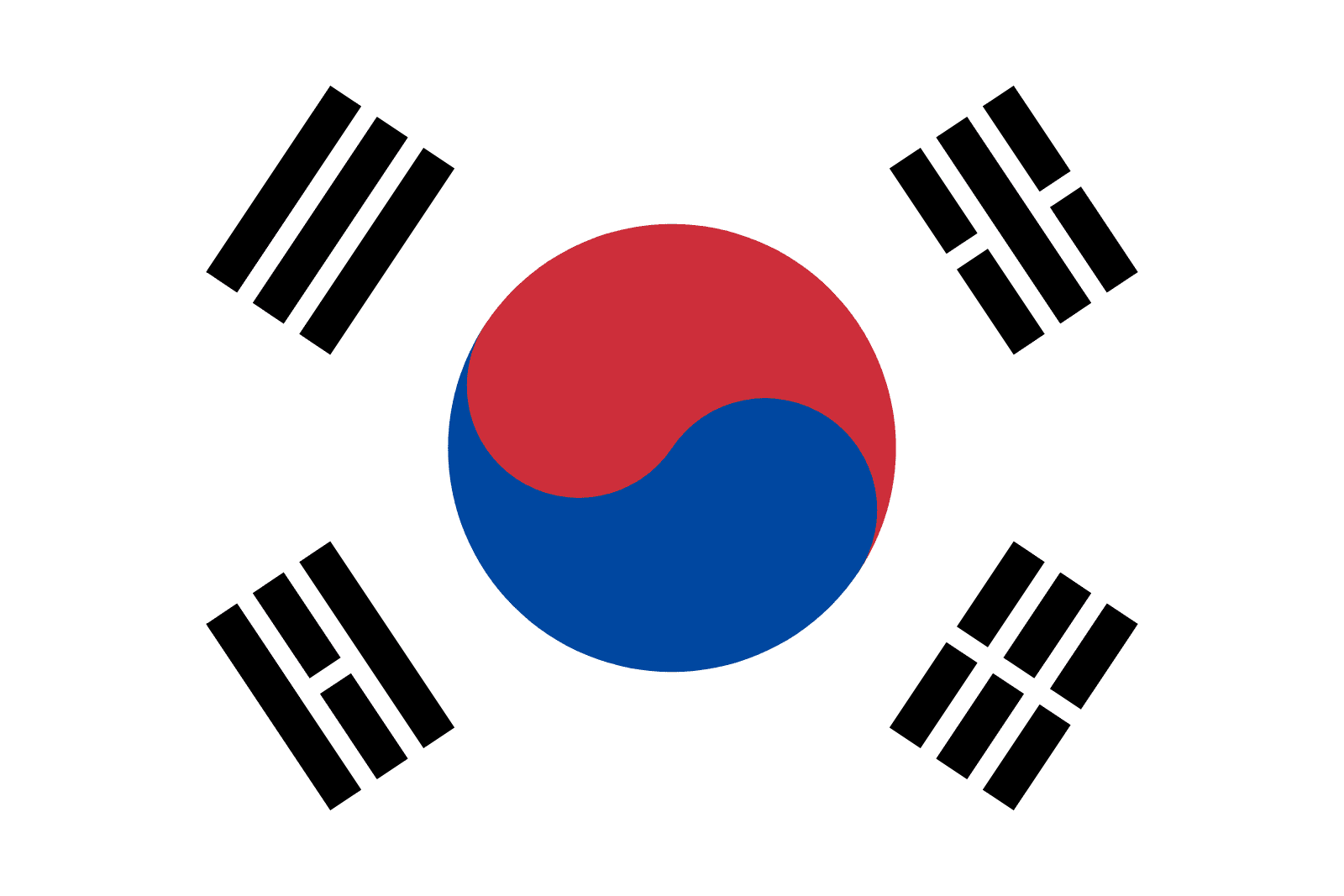 Флаг Республики Корея | Flagistrany.ru